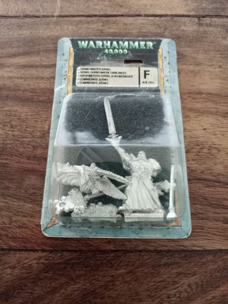 Warhammer 40k Dark Angels Grand Master Azrael Metal E44-35 Citadel Min ...
