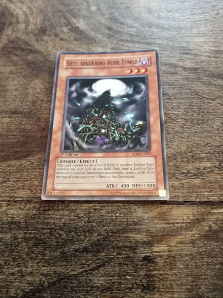 Yu-Gi-Oh! Soul-Absorbing Bone Tower SD2-EN009 – AllRoleplaying.com