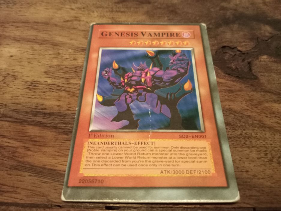 Yu-Gi-Oh! Vampire Genesis SD2-EN001 – AllRoleplaying.com