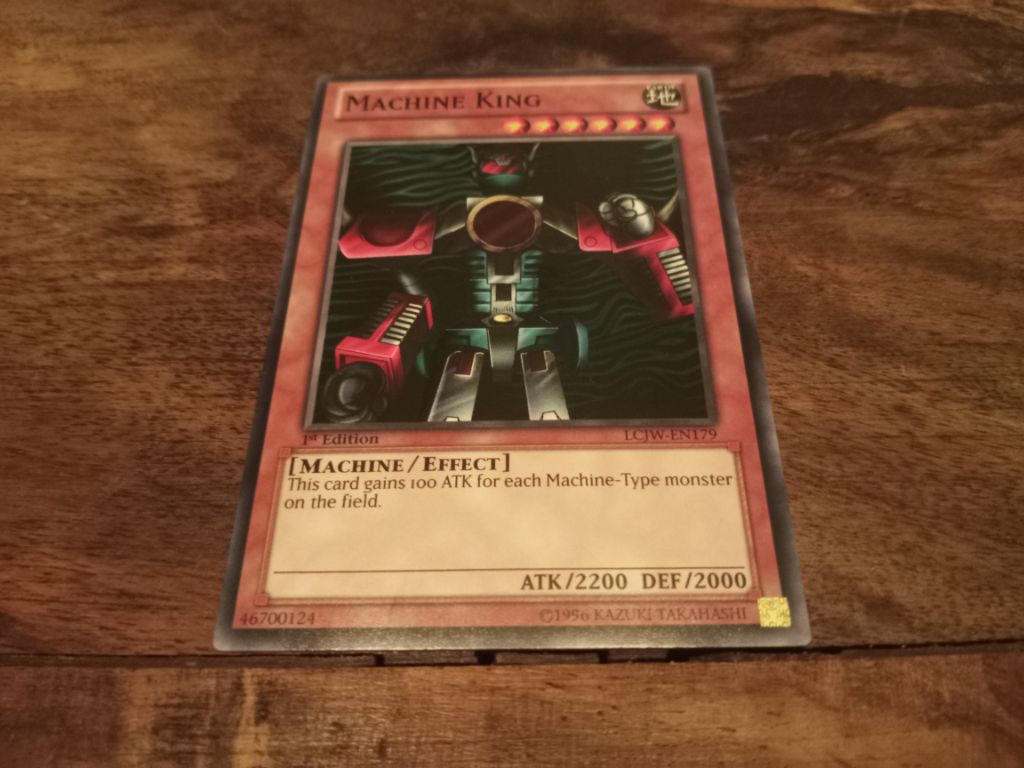 Yu-Gi-Oh! Machine king LCJW-EN179 – AllRoleplaying.com