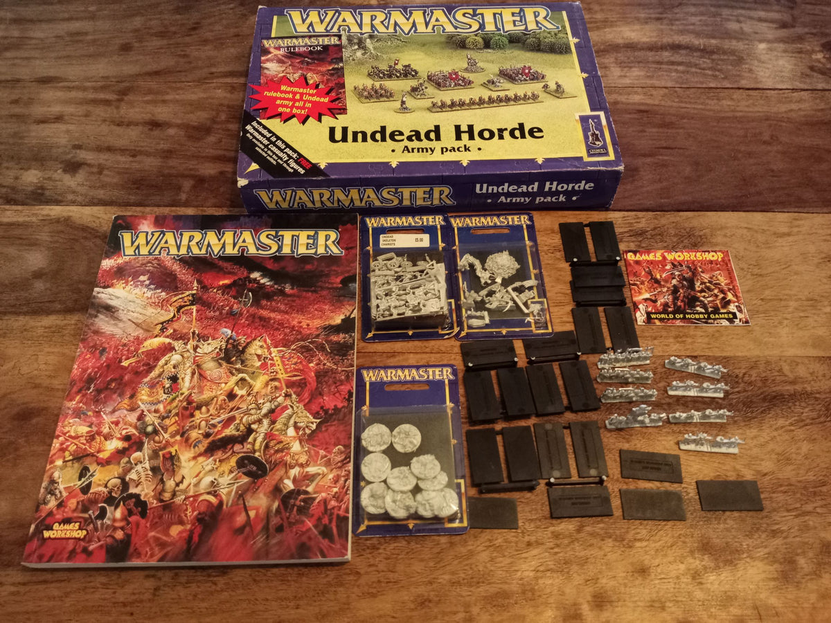Warmaster Undead Horde Army pack Incomplete – AllRoleplaying.com