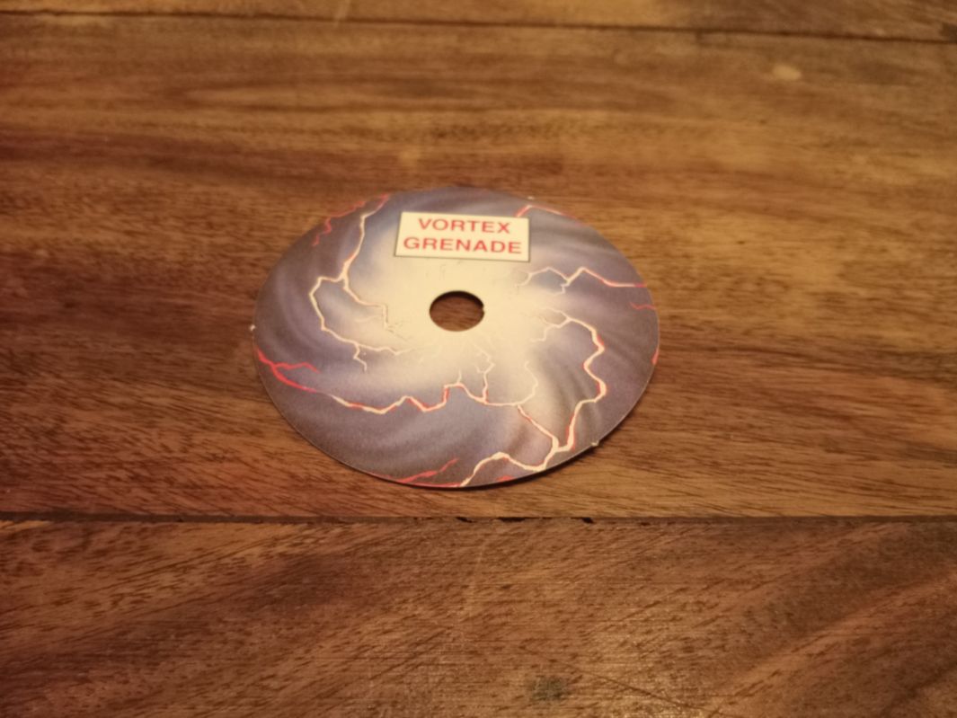 Warhammer 40k Vortex Grenade Template Battle Card Games Workshop ...