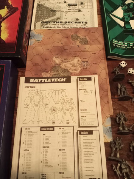 Battletech Core Box Set Battletech 3rd Ed FASA 1994 – AllRoleplaying.com
