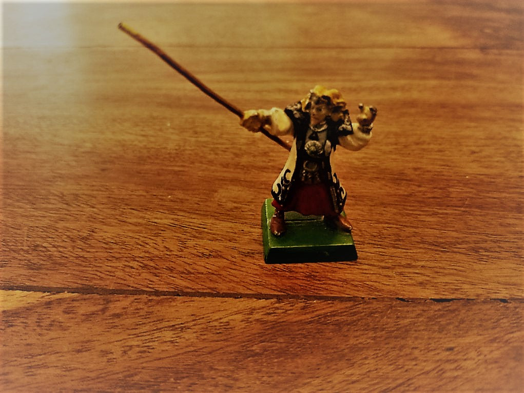 Warhammer Fantasy Citadel Miniatures High Elf Mage Metal Games Worksho ...