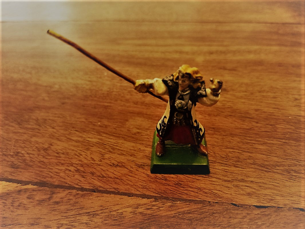 Warhammer Fantasy Citadel Miniatures High Elf Mage Metal Games Worksho ...